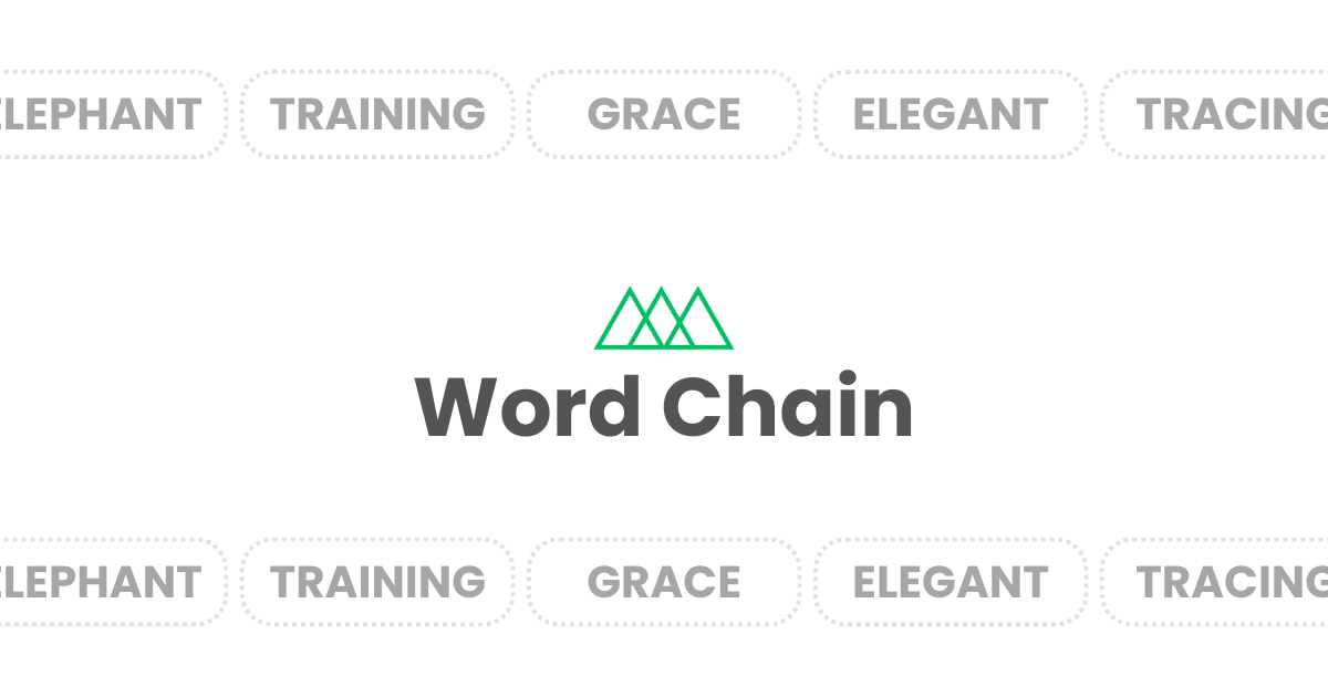 Word Chain Game | Play Word Chain
